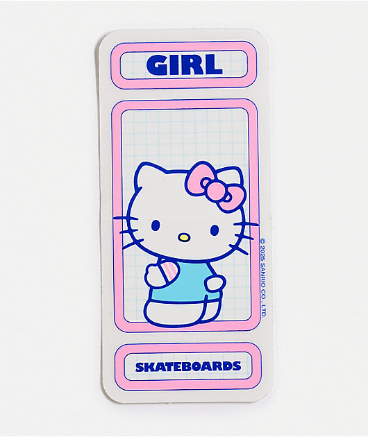 Girl x Hello Kitty and Friends Rainbow Sticker | Zumiez