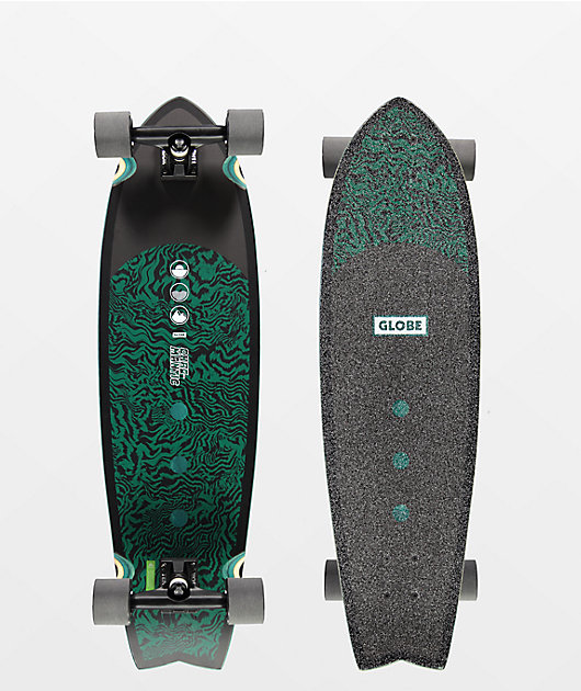 Globe Chromantic Psy Palm 33" Cruiser Skateboard Complete | Zumiez