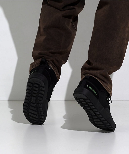 Globe Motley Mid Black, Lime & Summit Shoes | Zumiez