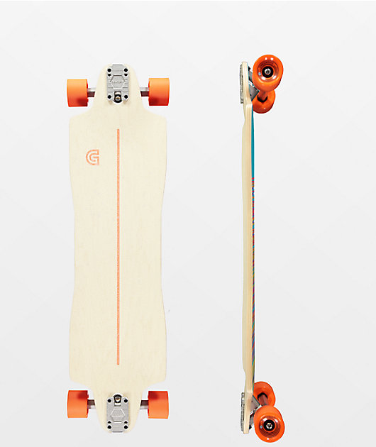 Gold Coast Threads 36" Drop Through Longboard Complete | Zumiez