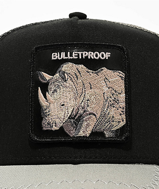 Goorin Bros. Bulletproof Tri-Tone Black & Grey Trucker Hat | Zumiez