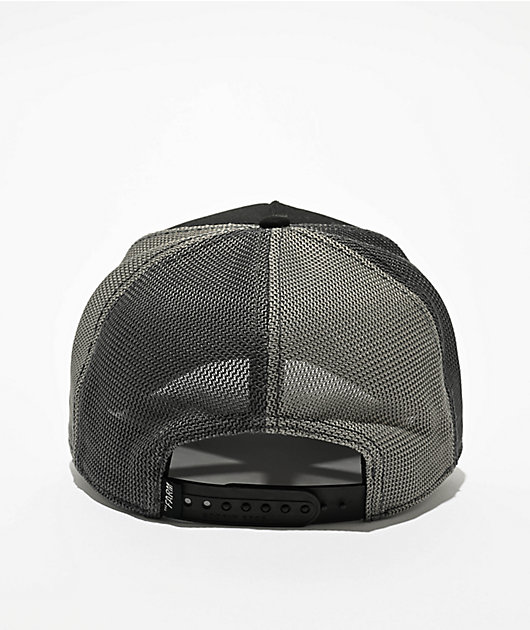 Goorin Bros. Bulletproof Tri-Tone Black & Grey Trucker Hat | Zumiez