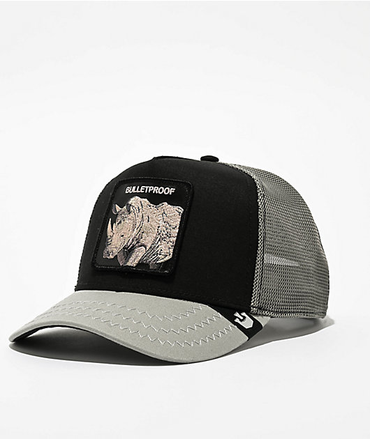 Goorin Bros. Bulletproof Tri-Tone Black & Grey Trucker Hat | Zumiez