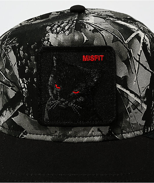 Goorin Bros. Misfit Camo Black Trucker Hat | Zumiez