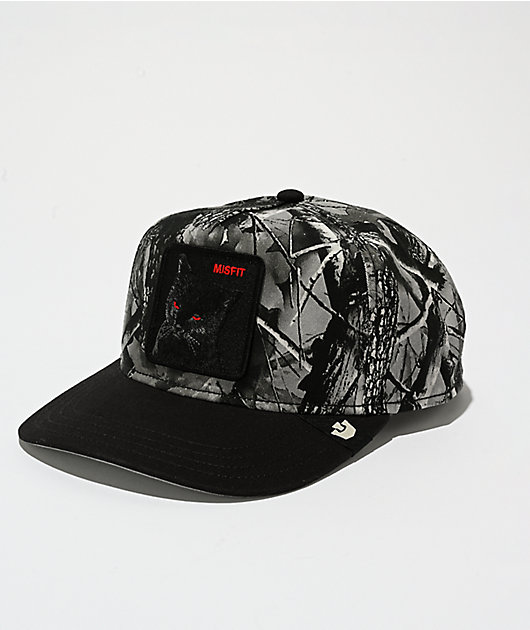 Goorin Bros. Misfit Camo Black Trucker Hat | Zumiez