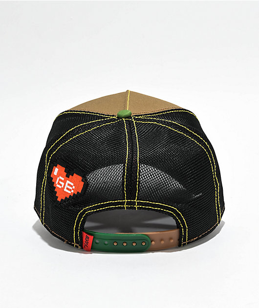 Goorin Bros. Toad Green & Brown Trucker Hat | Zumiez