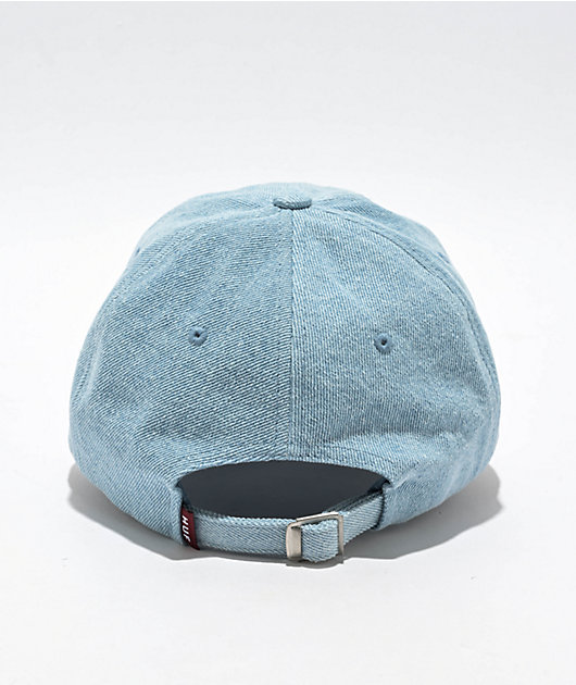 HUF All Star Light Blue Denim Snapback Hat | Zumiez