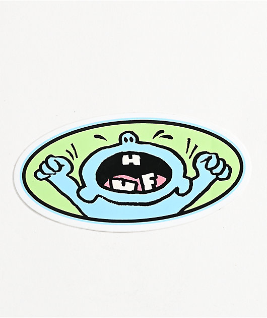 HUF Cry Baby Sticker | Zumiez