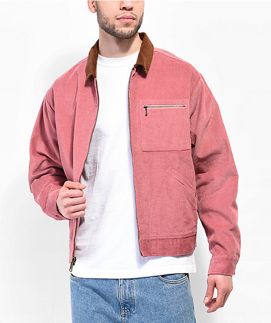 HUF Dusty Rose Corduroy Trucker Jacket | Zumiez