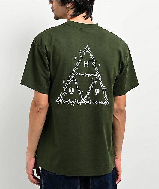 HUF Gleam Hunter Green T-Shirt | Zumiez