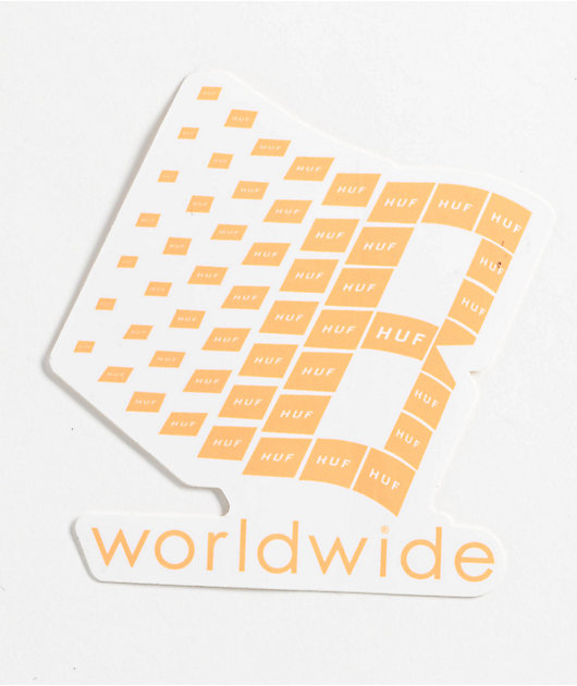 HUF x Bronze 56K Sticker | Zumiez