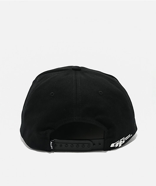 HUF x GReddy Team Black Snapback Hat | Zumiez