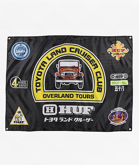 HUF x Land Cruiser Toyota Banner | Zumiez
