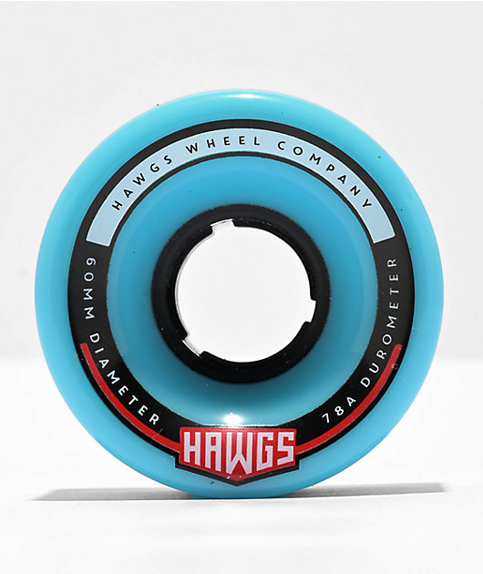 Hawgs Chubby 60mm 78a Blue Cruiser Wheels | Zumiez