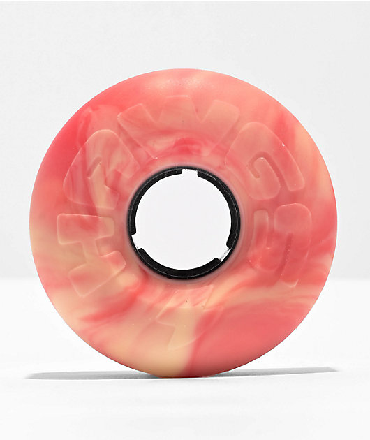 Hawgs EZ 63mm 78a Pink & White Cruiser Wheels | Zumiez