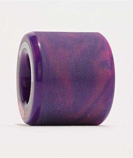 Hawgs Fatty 63mm 78a Purple & Pink Swirl Cruiser Wheels | Zumiez