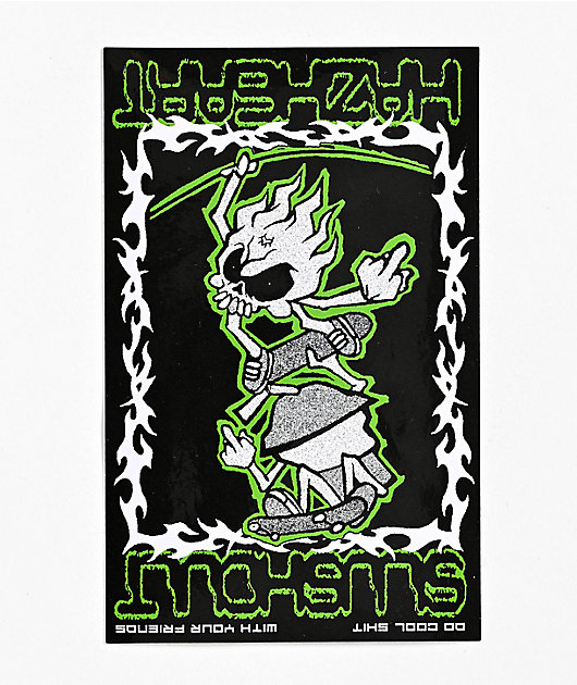Hazheart x Slushcult Cool Shit Sticker | Zumiez