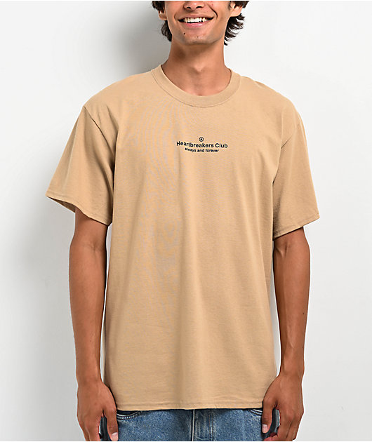 Heartbreakers Club Always Tan T-Shirt | Zumiez