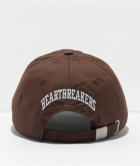 Heartbreakers Club Split Brown Strapback Hat | Zumiez