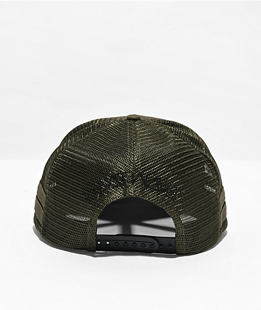 Heat Wave Socom Green Trucker Hat | Zumiez
