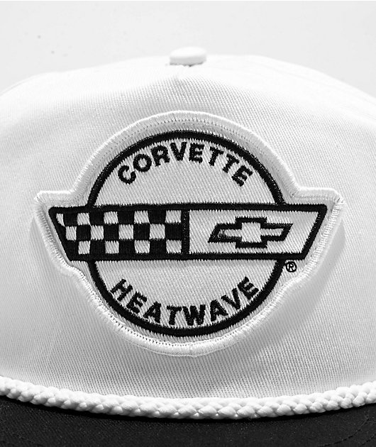 Heat Wave x Chevrolet Corvette White Snapback Hat | Zumiez