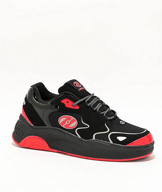 Heelys Mega Pro Black & Red Shoes | Zumiez
