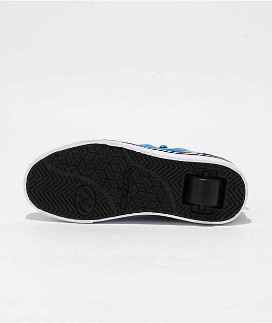 Heelys Pro 20 Light Up Lightning Black & Blue Shoes | Zumiez