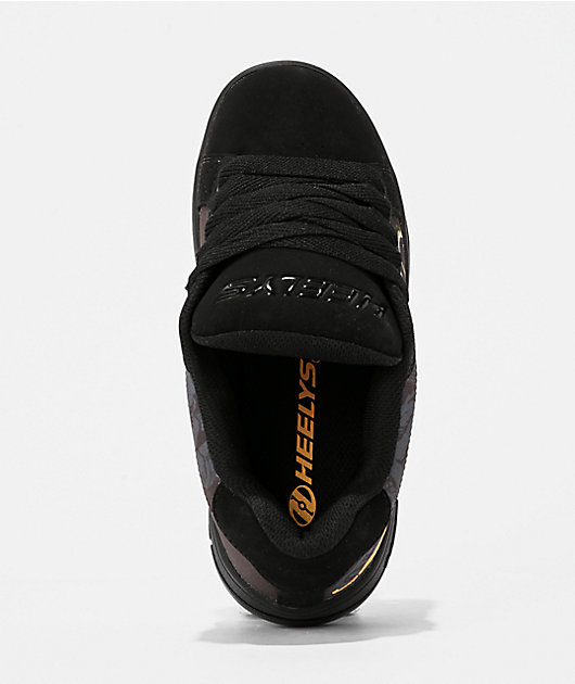 Heelys x Ed Hardy Kolect Panther Black Shoes | Zumiez