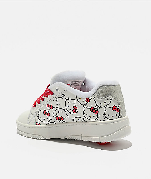 Heelys x Hello Kitty Kids Kolect White & Red Shoes | Zumiez