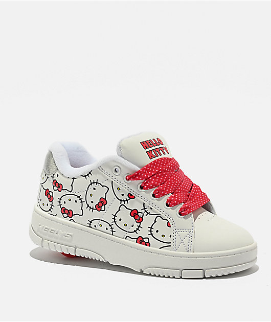 Heelys x Hello Kitty Kids Kolect White & Red Shoes | Zumiez