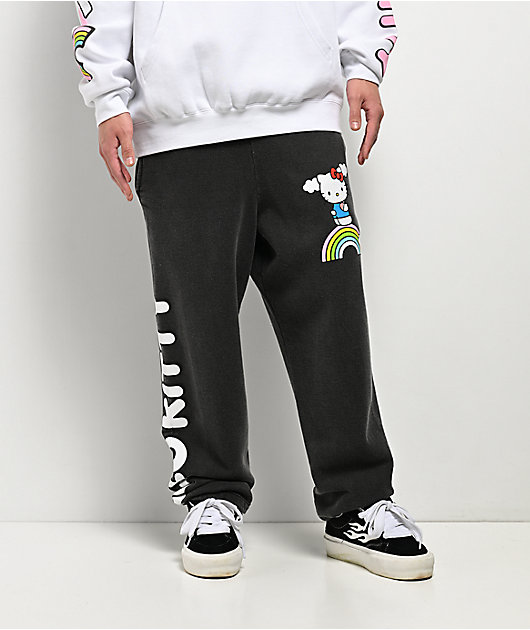 Hello Kitty® & Friends | A.LAB Hello Kitty Over The Rainbow Black Wash ...