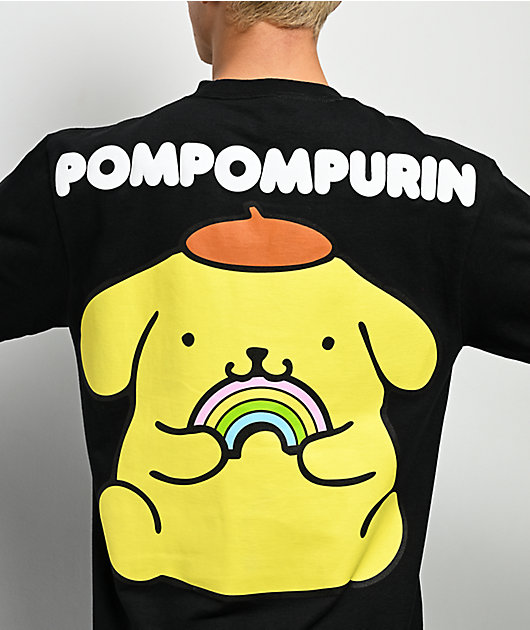 Hello Kitty® & Friends | A.LAB Pompompurin™ Over The Rainbow Black Long ...