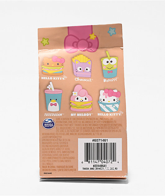 Hello Kitty & Friends Fast Food Plush Keychain Blind Box | Zumiez