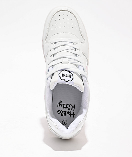 Hello Kitty Court White Shoes | Zumiez