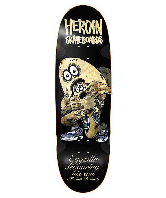 Heroin Egg Eater 9.75" Skateboard Deck | Zumiez