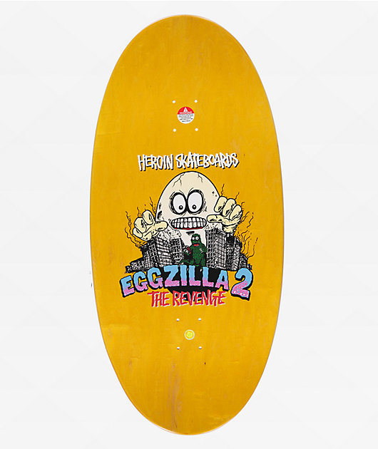 Heroin Eggzilla 2 14" Skateboard Deck | Zumiez