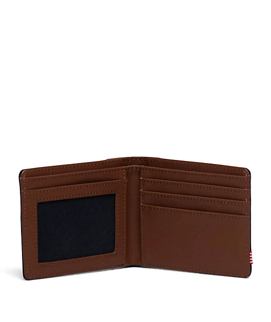 Herschel Supply Co. Hank Navy & Tan Bifold Wallet | Zumiez
