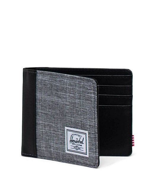 Herschel Supply Co. Hank Raven Crosshatch Bifold Wallet | Zumiez