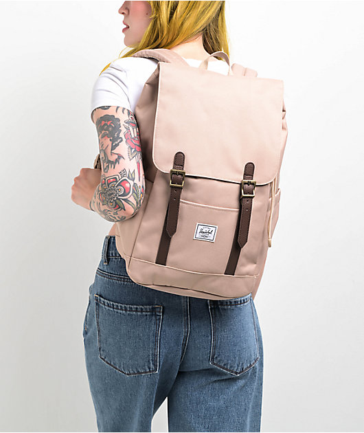Herschel Supply Co. Retreat Small Eco Light Taupe Backpack | Zumiez