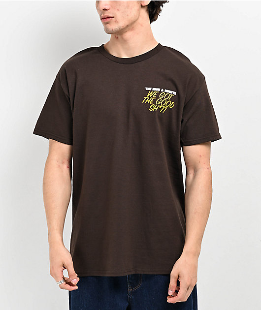 High & Mighty High End Brown T-Shirt | Zumiez