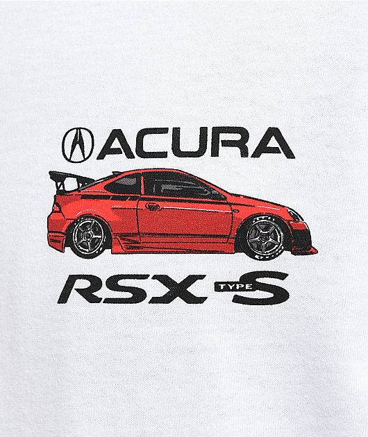 Honda Acura RSX White T-Shirt | Zumiez