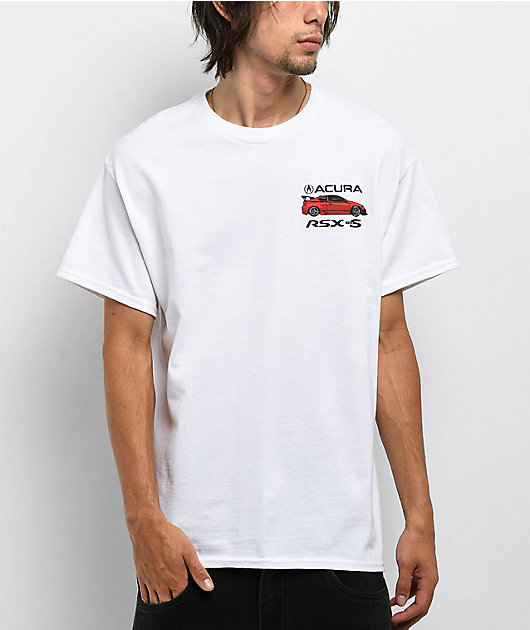 Honda Acura RSX White T-Shirt | Zumiez