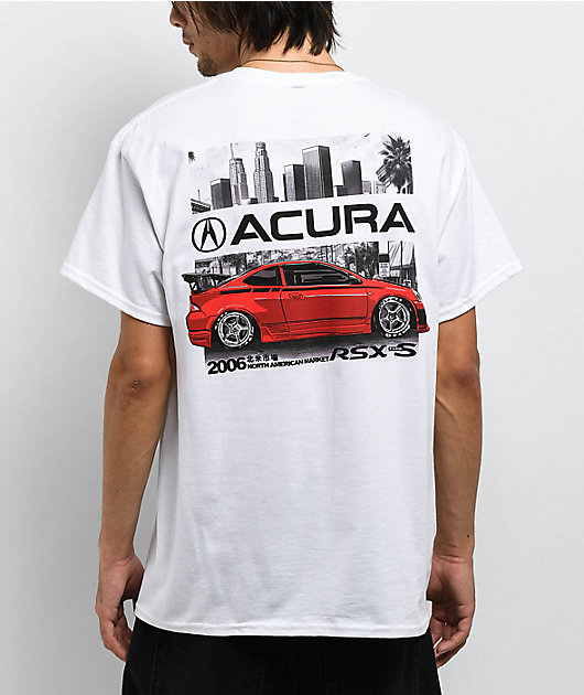 Honda Acura RSX White T-Shirt | Zumiez