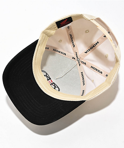 Honda Distance Natural & Black Snapback Hat | Zumiez