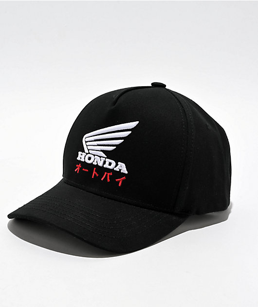Honda Flair Black Snapback Hat | Zumiez