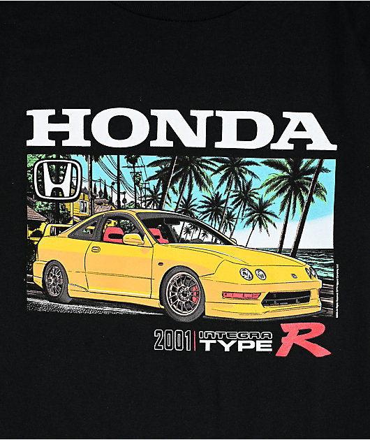 Honda Kids Integra Tropic Black T-Shirt | Zumiez