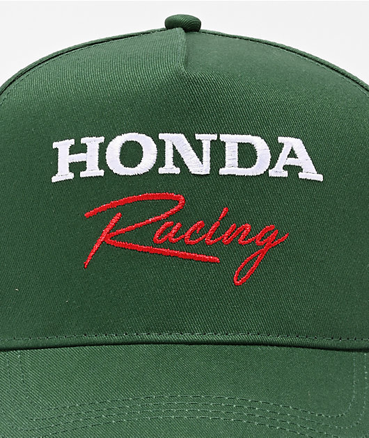 Honda Traction Dark Green Snapback Hat | Zumiez