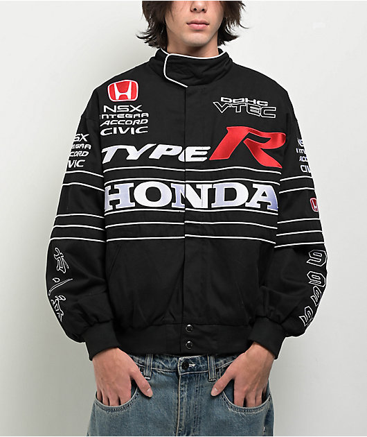 Honda Tribute Black Racing Jacket | Zumiez