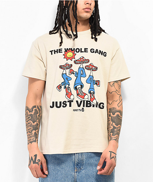 Honey TV Just Vibing Natural T-Shirt | Zumiez