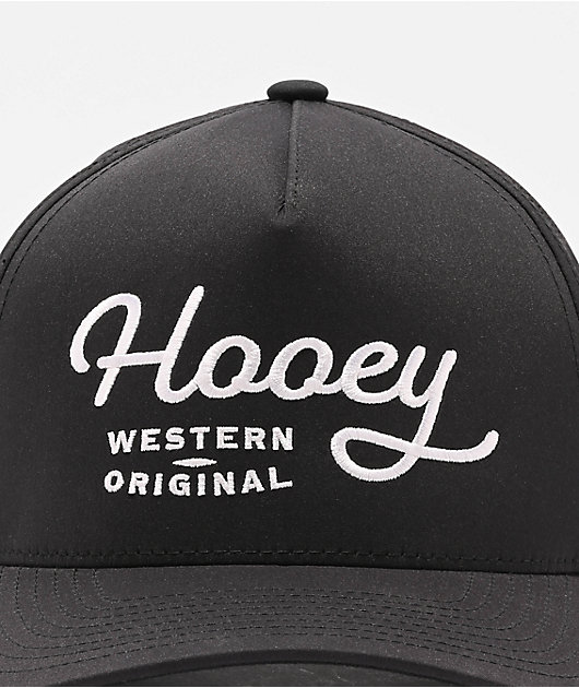 Hooey Western Original Black Snapback Hat | Zumiez